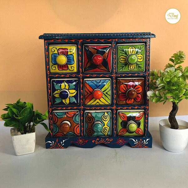 Ceramic Spice Box - Etsy