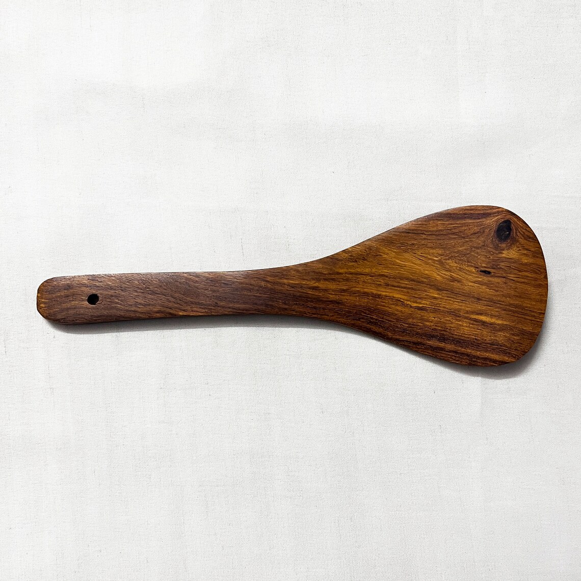 Handmade Teak 7-piece Wooden Double Shade Spoon Set, Kitchen Utensil ...