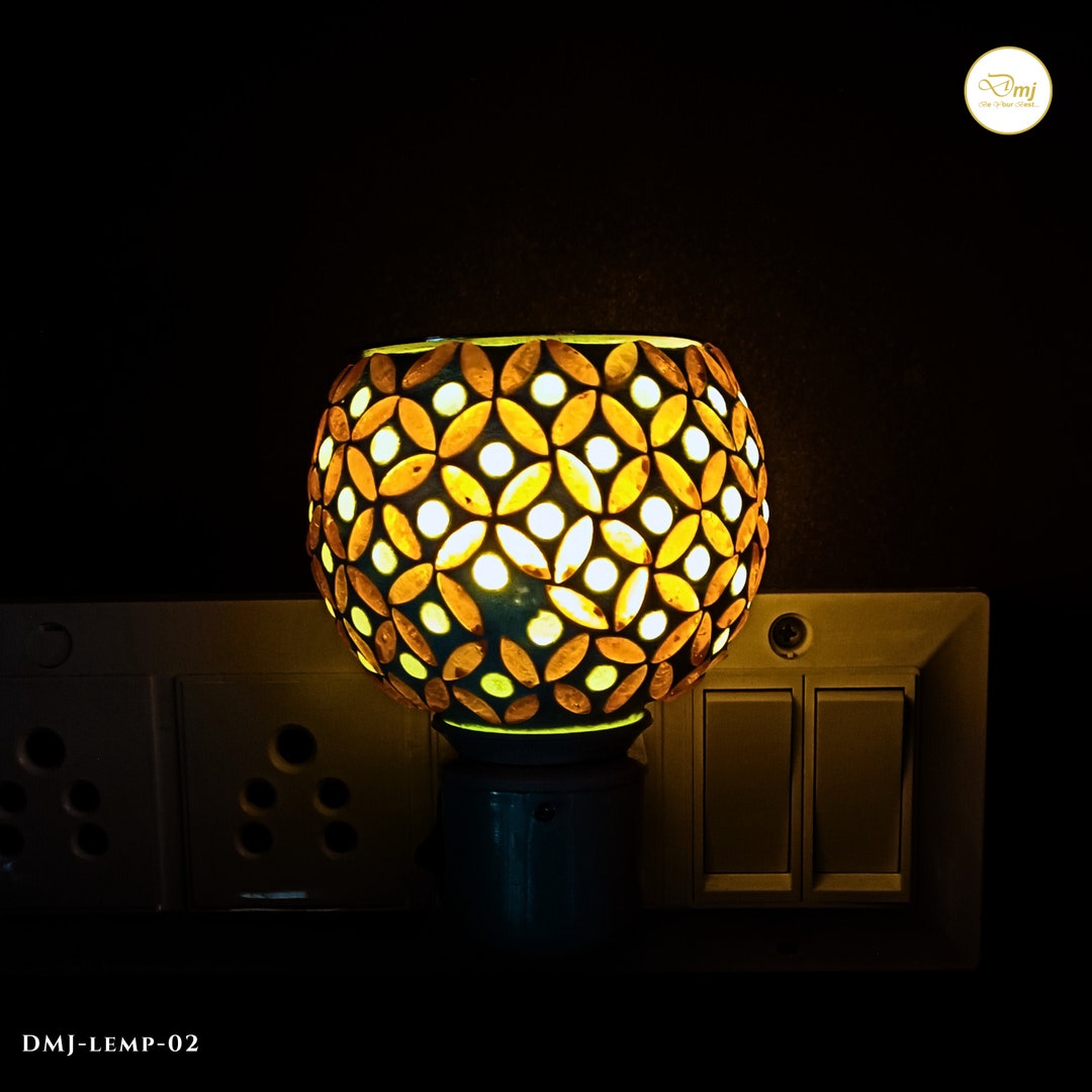 Handicraft Electric Kapoor Dani Lamp for Home Décor Traditional Indian ...