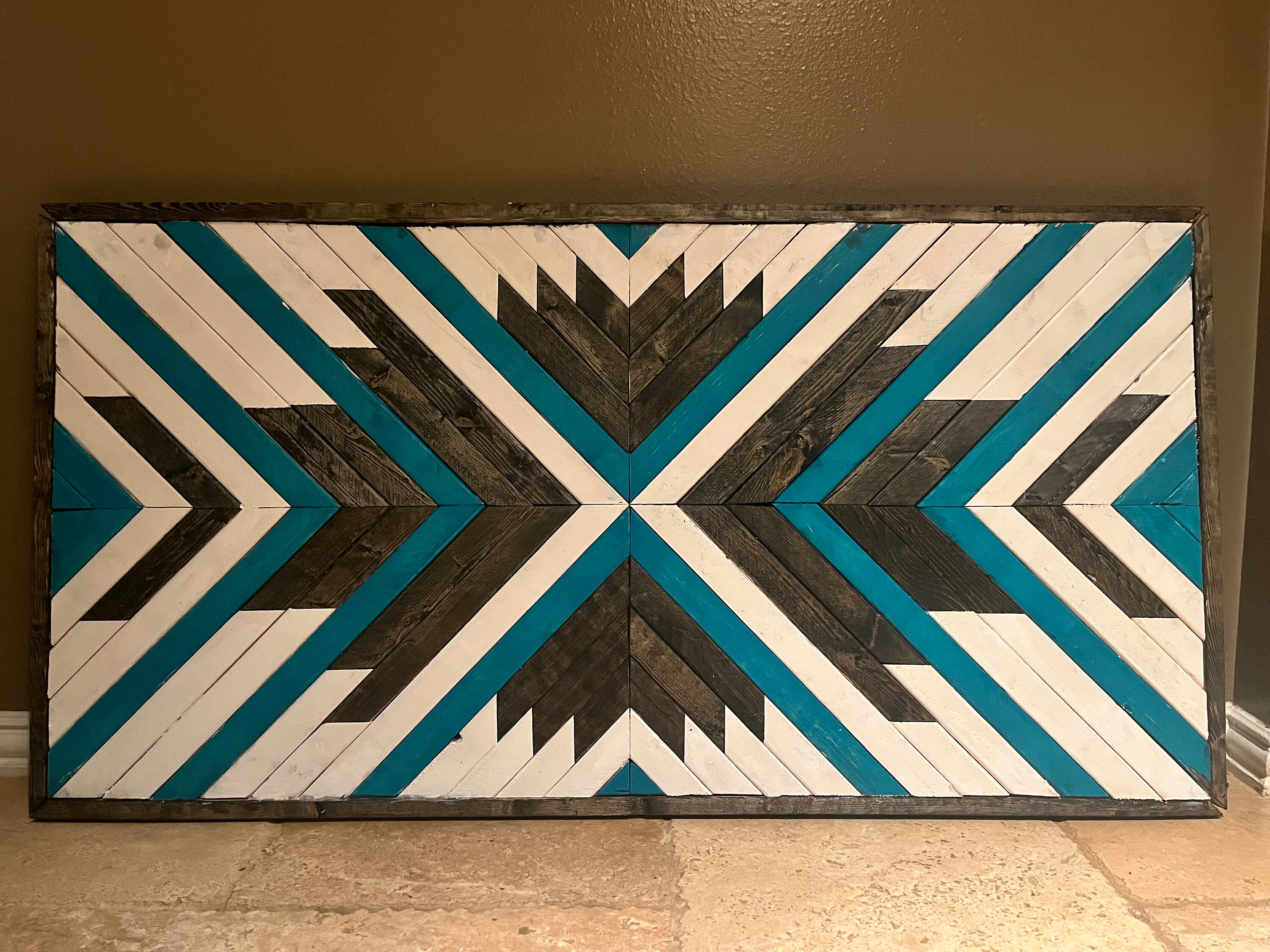 Aztec Wood Art - Etsy