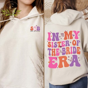 Sister of the Bride Shirt, Sister of Bride Gift, Sister Wedding Shirt ...