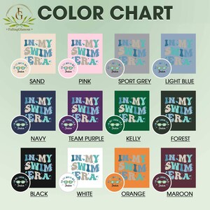 In My Swim Era Shirt, Swimmer Shirt, Swim Team Shirt, Swim Mom Shirt ...