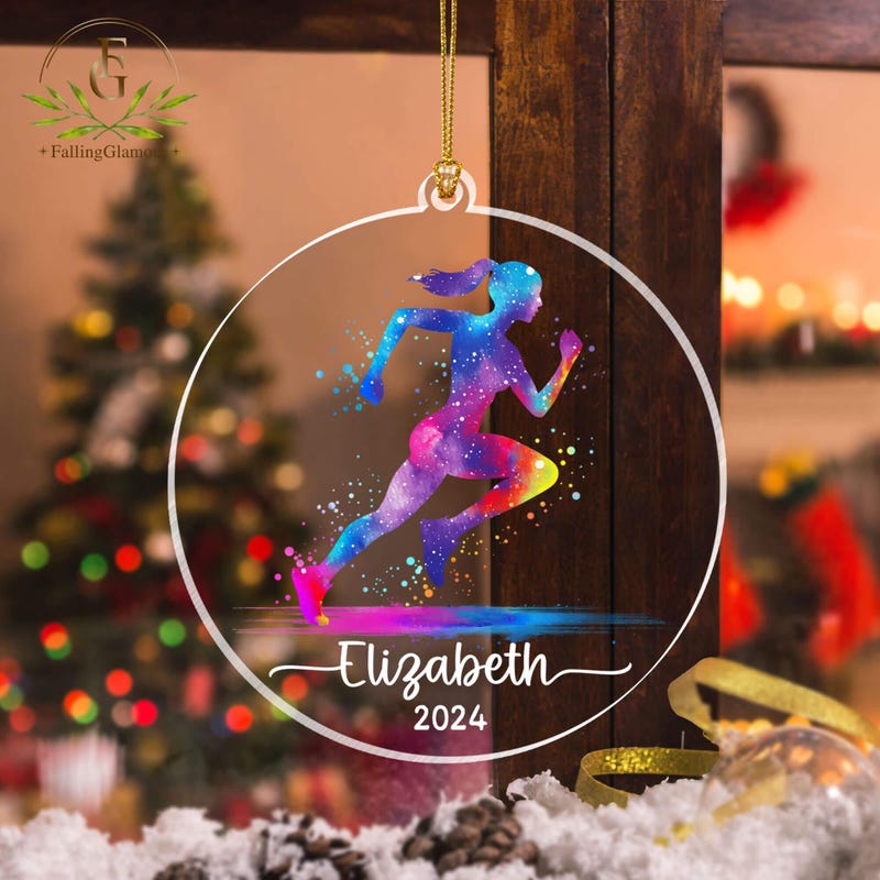 Runner Ornament - Etsy