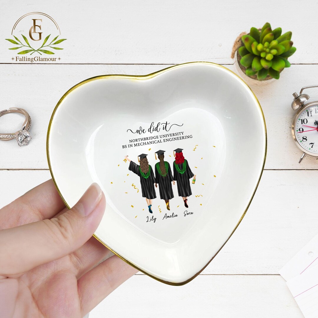 Custom Friends Grad Gift, Graduation Tray, Custom Grad Gift, Class of ...