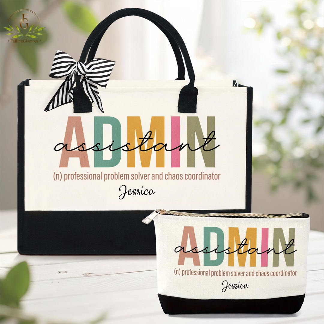 Administrative Assistant Gifts Tote Bag, Admin Professionals Day Thank ...