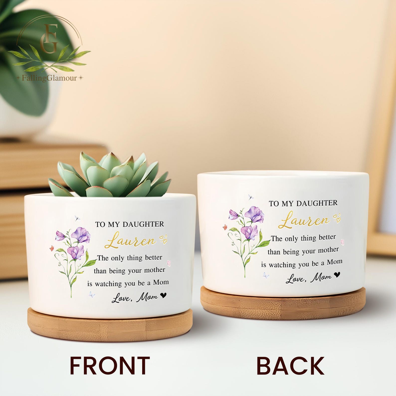 Mother Daughter Plant Pot, the Only Thing Better Than Your Mother ...