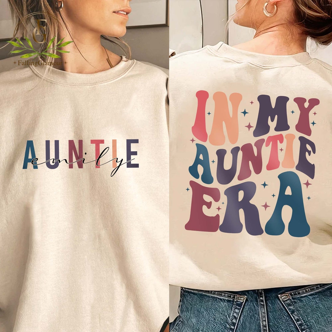 In My Auntie Era Shirt, Aunt Era Shirt, Eras Shirt, Aunt Shirt, Baby ...