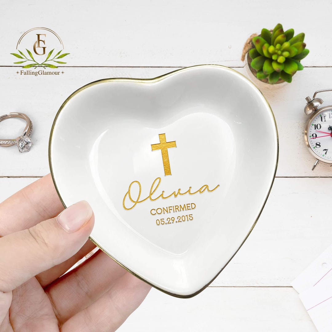 First Confirmation Gift for Girls, Goddaughter Gift for Baptism Gift ...