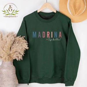 Tia Madrina Comadre Shirt, Spanish Godmother Shirt, New Godmother Gift ...