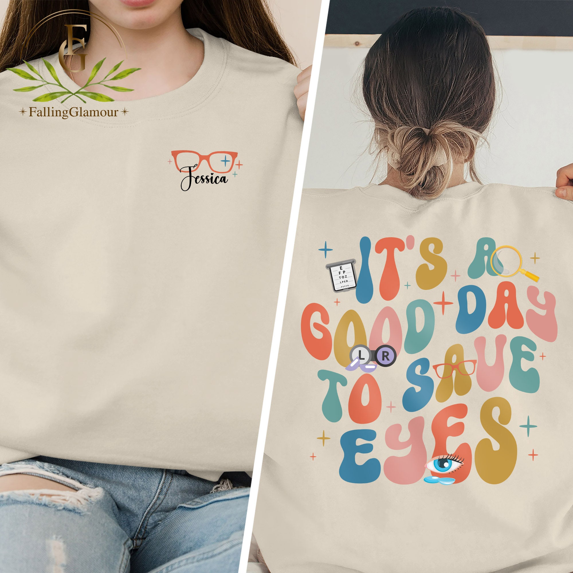 Personalized Optometry Shirt, It's A Good Day to Save Eyes ...