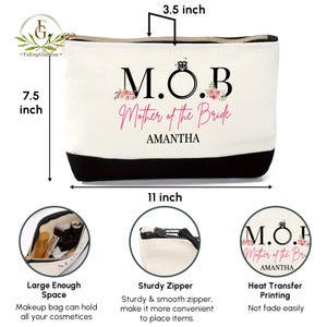 Mother of the Bride Tote Bag, MOB Tote Bag, Mother of the Bride Gift ...