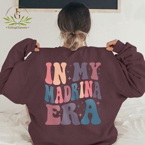 Madrina Era Shirt, Spanish Godmother Shirt, New Godmother Gift, Baptism ...