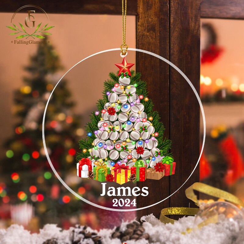 Softball Christmas - Etsy