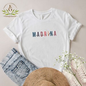 Madrina Era Shirt, Spanish Godmother Shirt, New Godmother Gift, Baptism ...