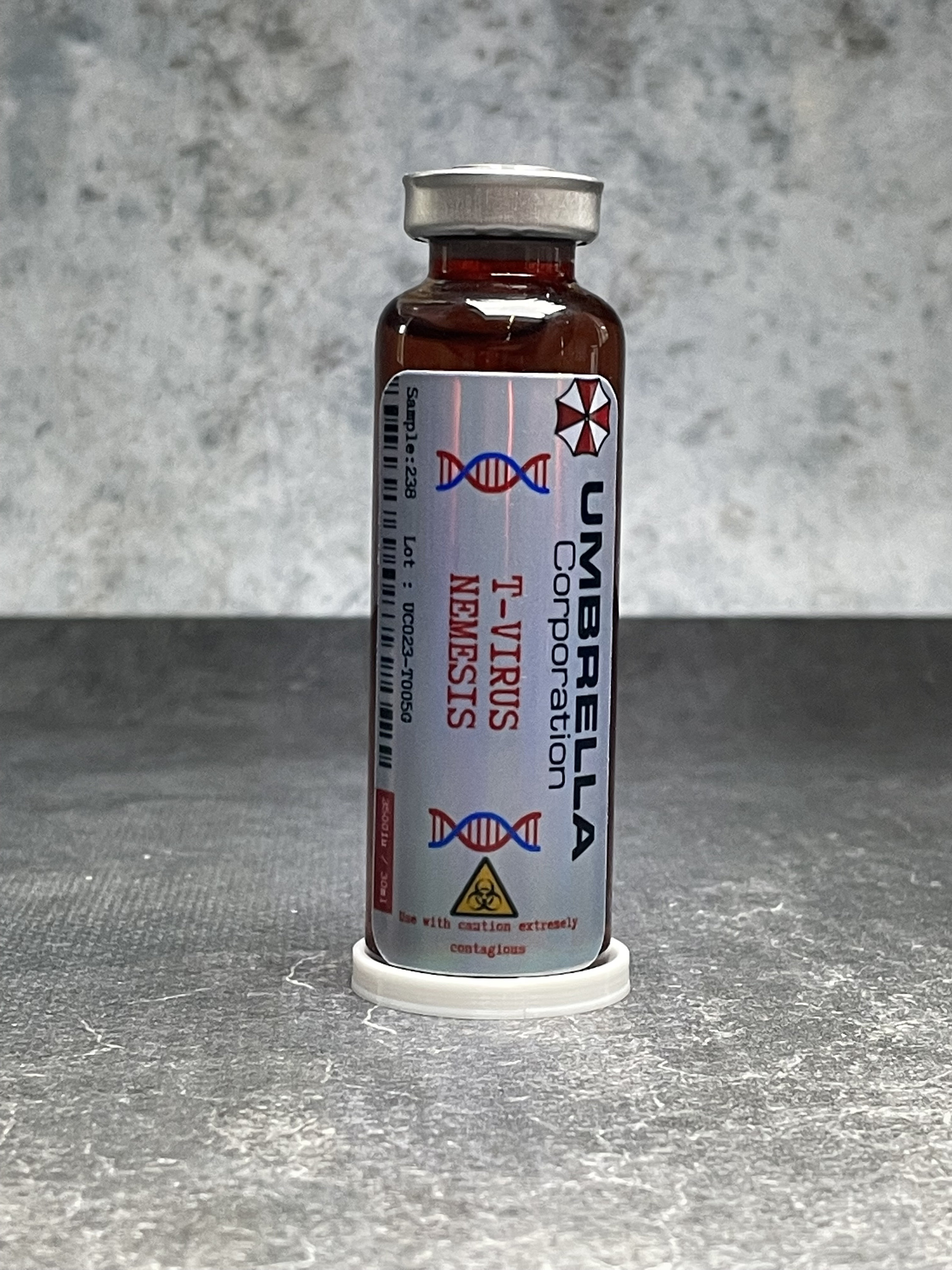 Flask 05 T Virus Nemesis Resident EVIL Representation of a - Etsy