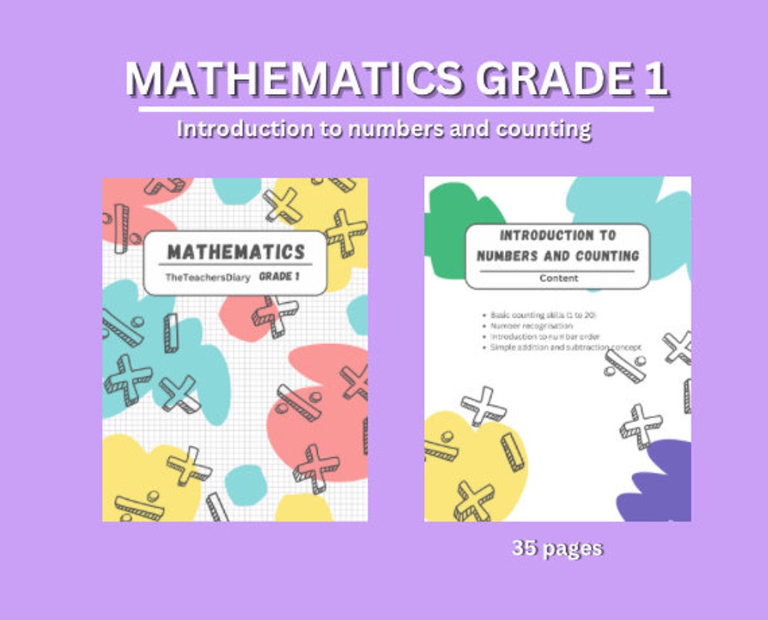 Math Worksheet, Grade 1 Math, Introduction to Math, Basic Skills Math ...