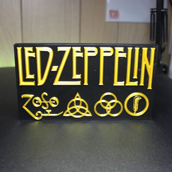 Led Zeppelin Logo - Etsy