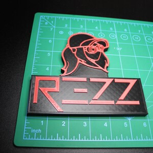 Rezz 3D Printed Logo Art - Etsy