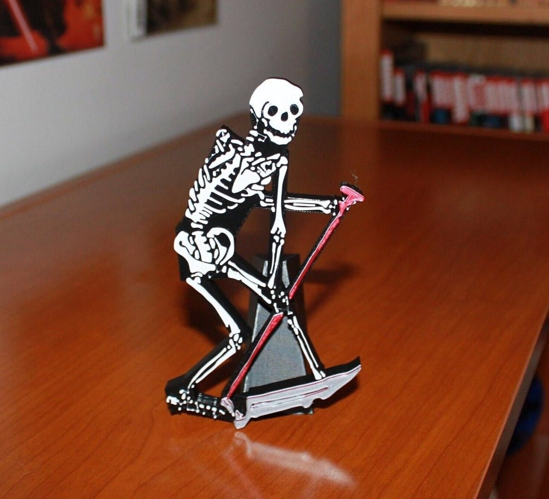 Schemaposse Skeleton, Lil Peep, JGRXXN 3D Printed Logo Art - Etsy