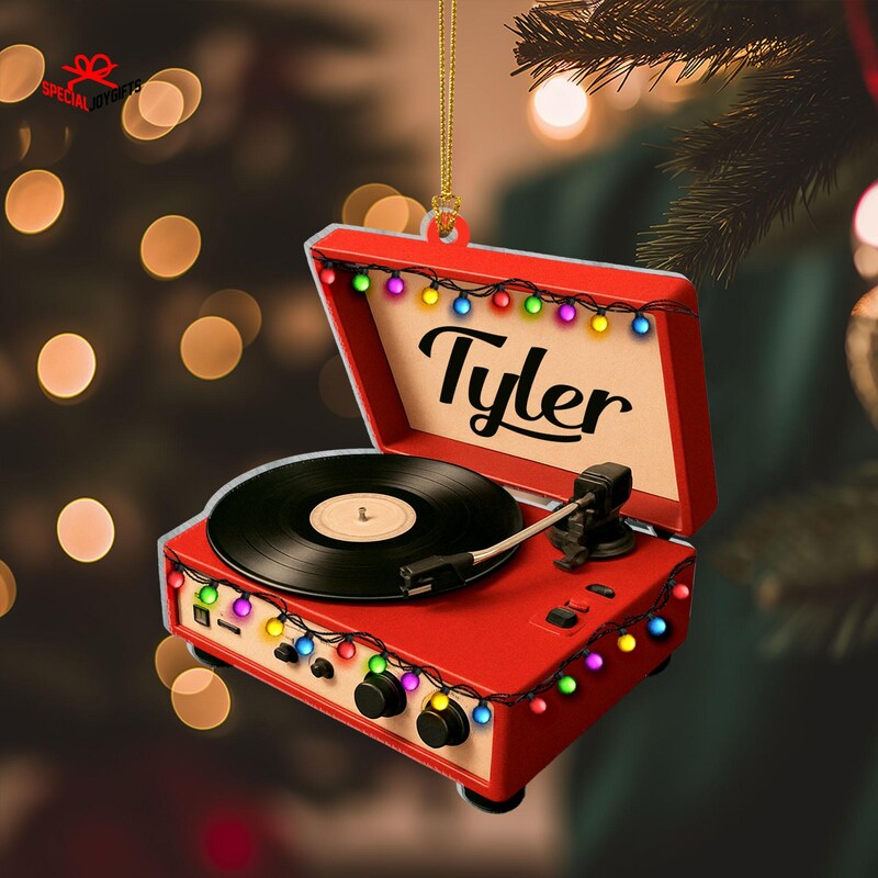 Vinyl Record Christmas Ornament - Etsy