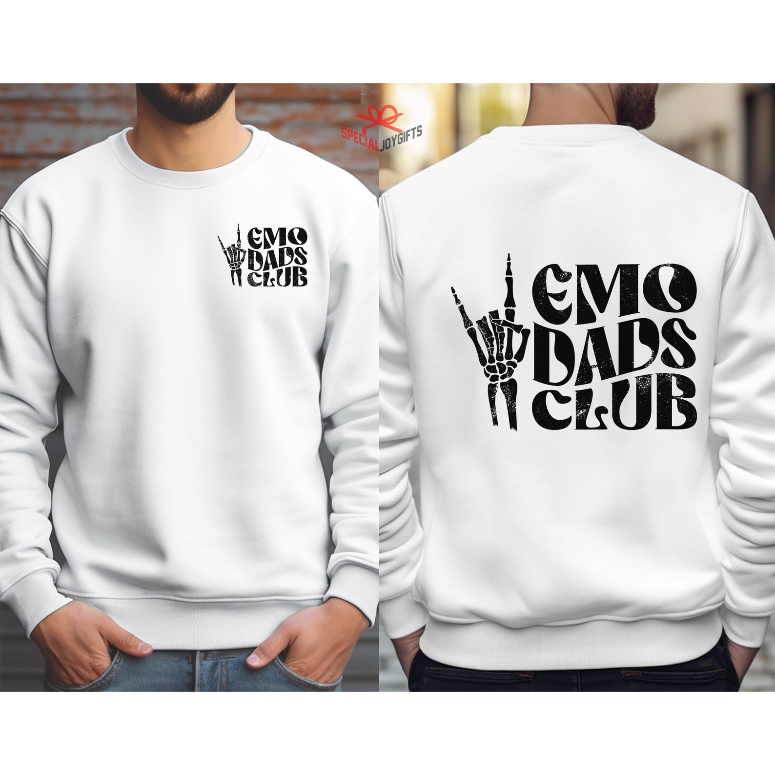 Emo Dads Club Comfort Color Shirt, Cool Dads Club, Emo Dad Tshirt ...