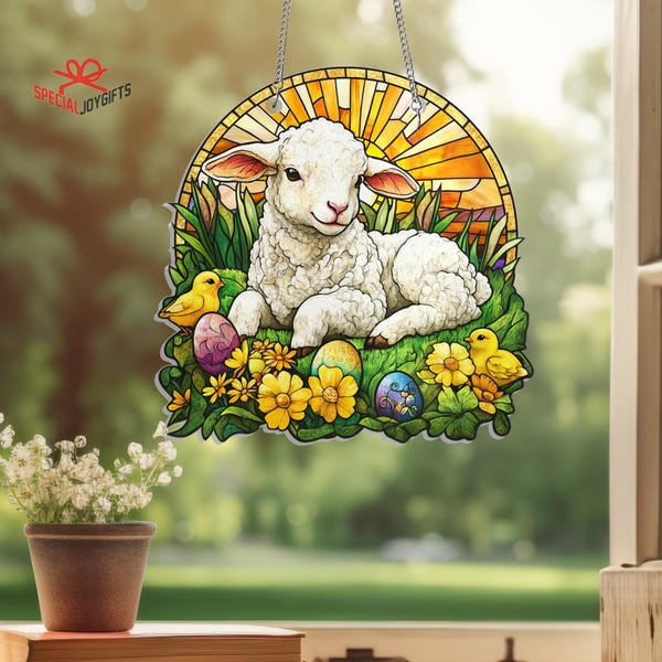 Easter Lamb Decor - Etsy