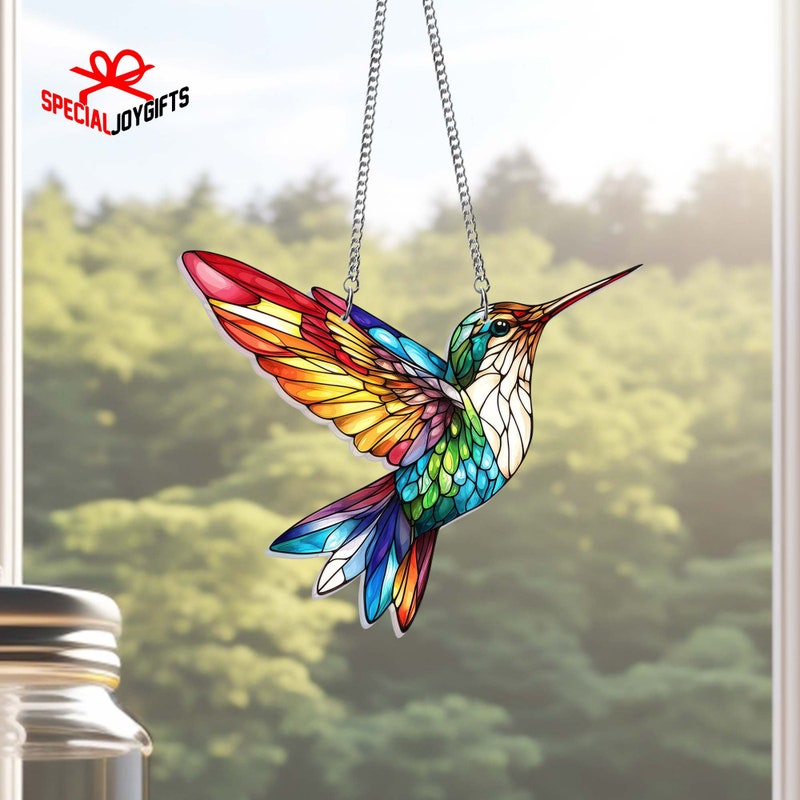 Hummingbird Crystal - Etsy