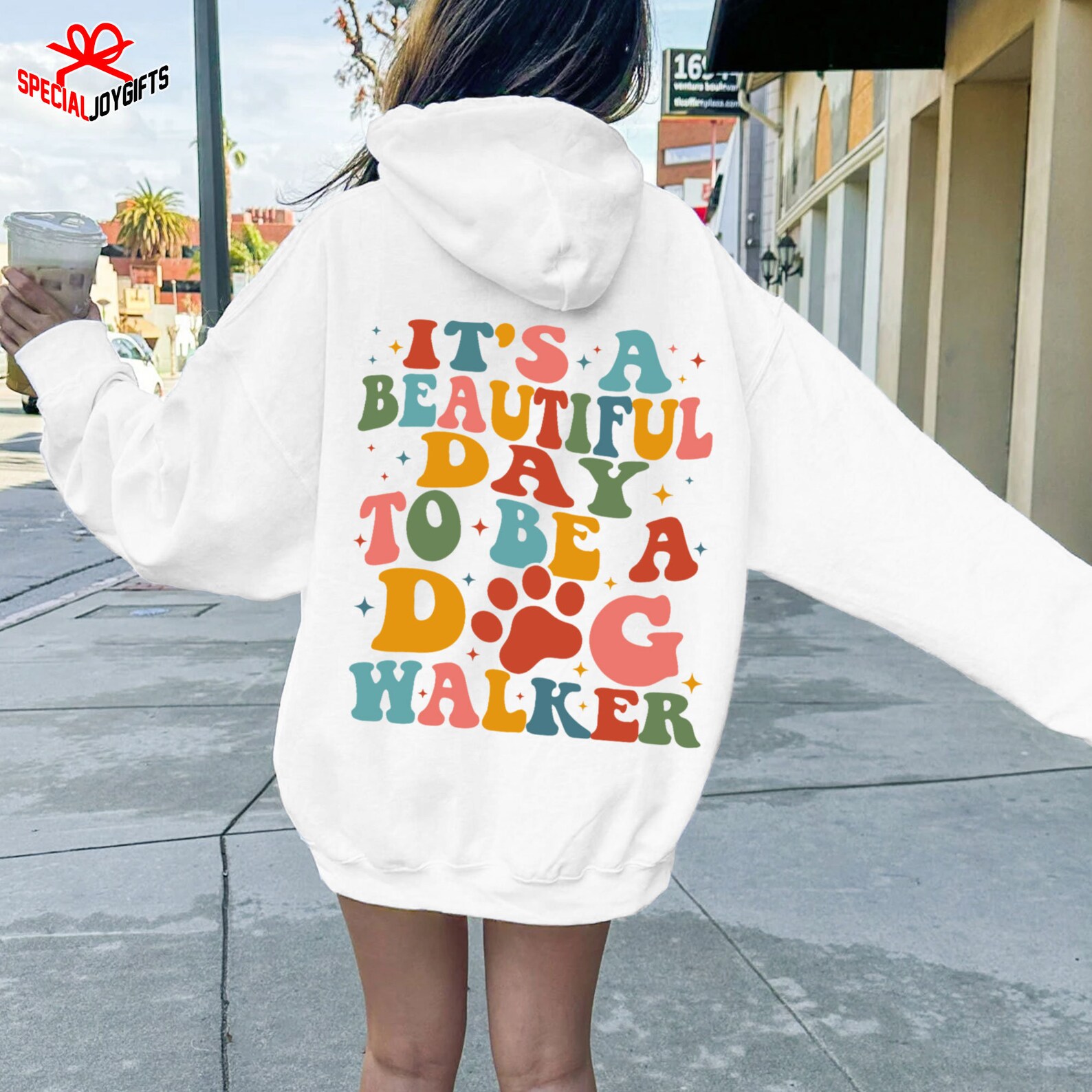 Dog Walker Shirt, It's A Beautiful Day to Be A Dog Walker Shirt, Custom ...