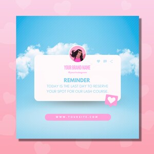 Reminder Flyer, Reminder Editable Flyer Template, Reminder Diy Flyer ...