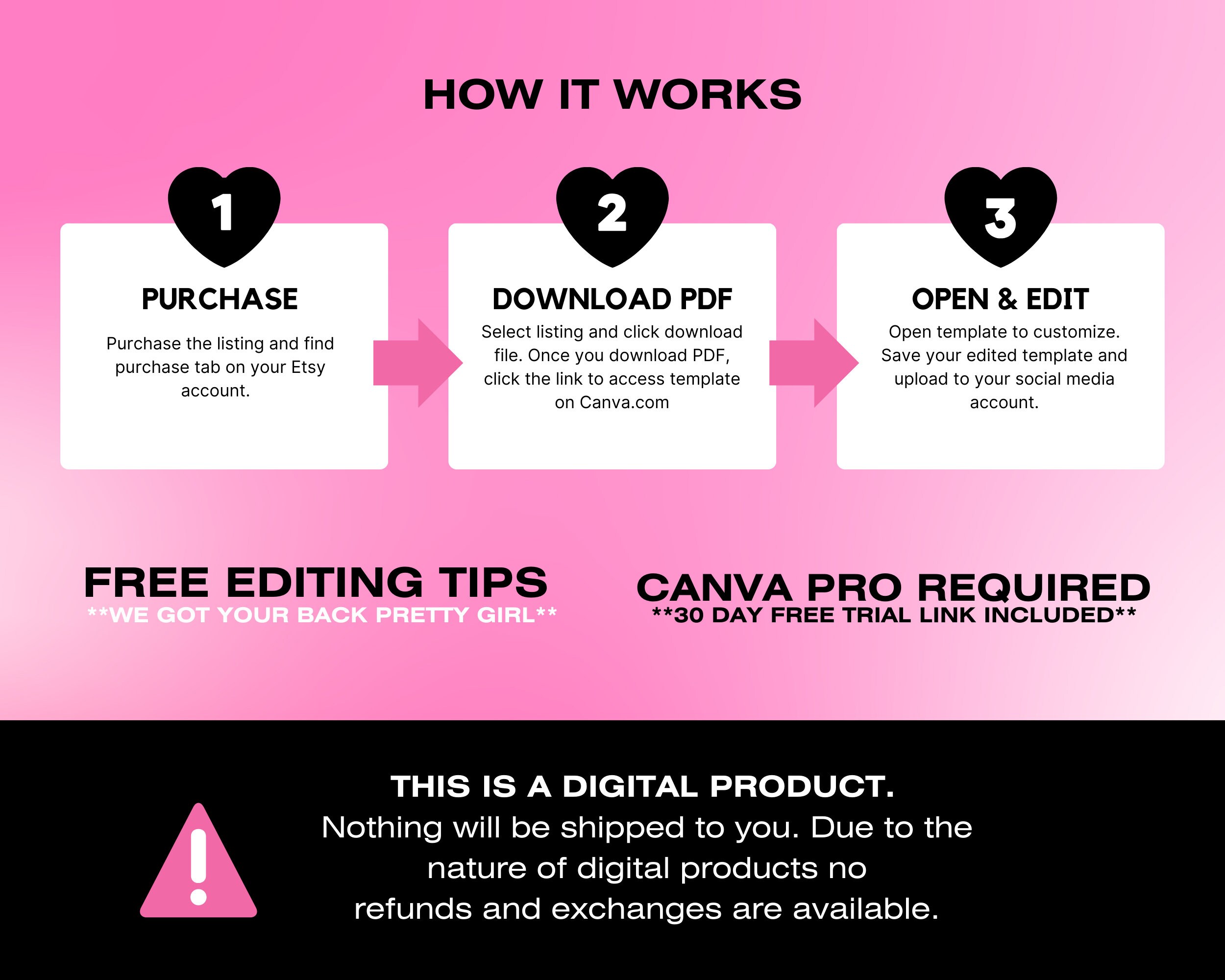 Walk-ins Welcome Flyer, Walk-ins Template, Wax Special Flyer, DIY Walk ...