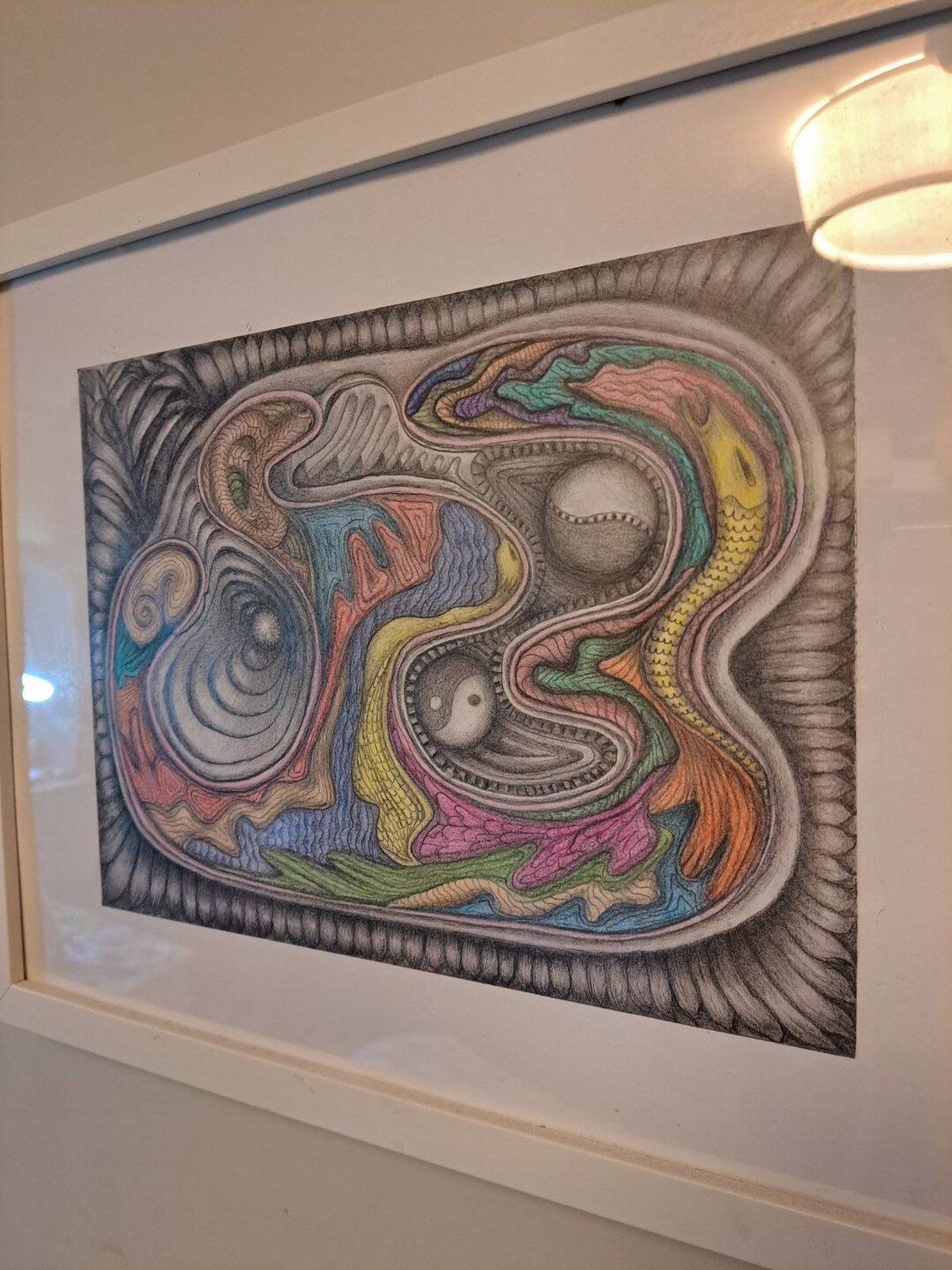 The Universe. Pencil Drawing. I Drew the Picture While Listening to N ...