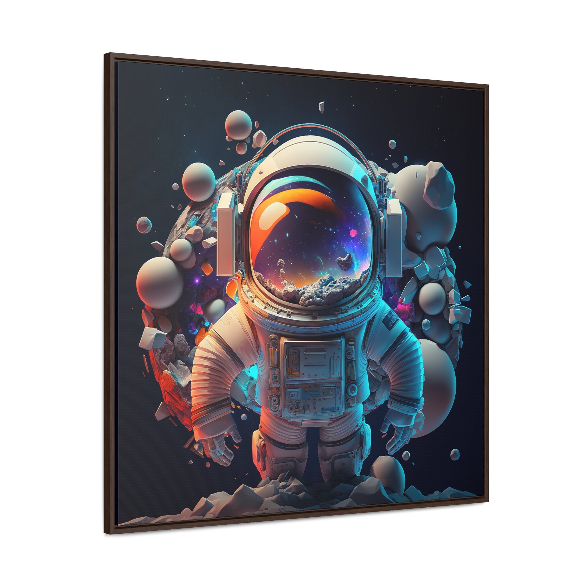Digital Astronaut Artwork | Cartoon Astronaut | Chill Vibrant Colors ...