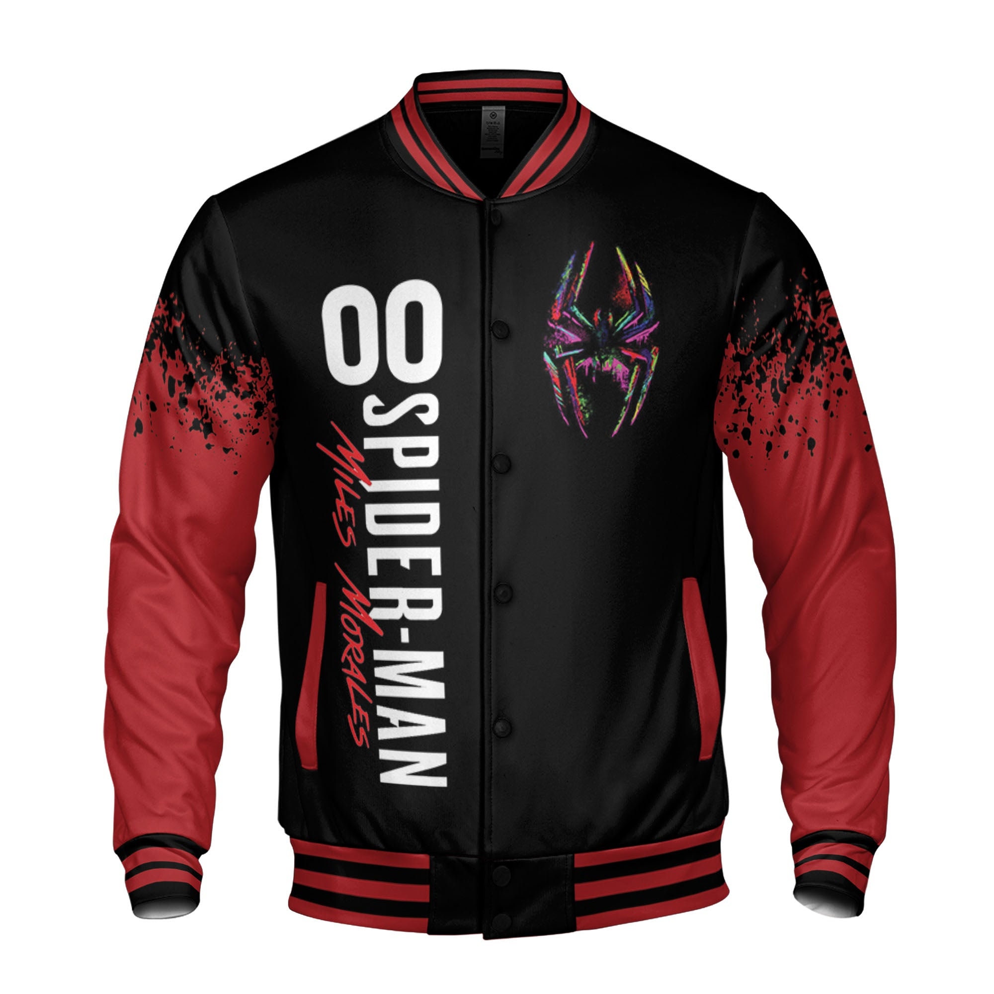 Personalized Spider-Man Miles Morales Baseball Jacket sold by Emily ...