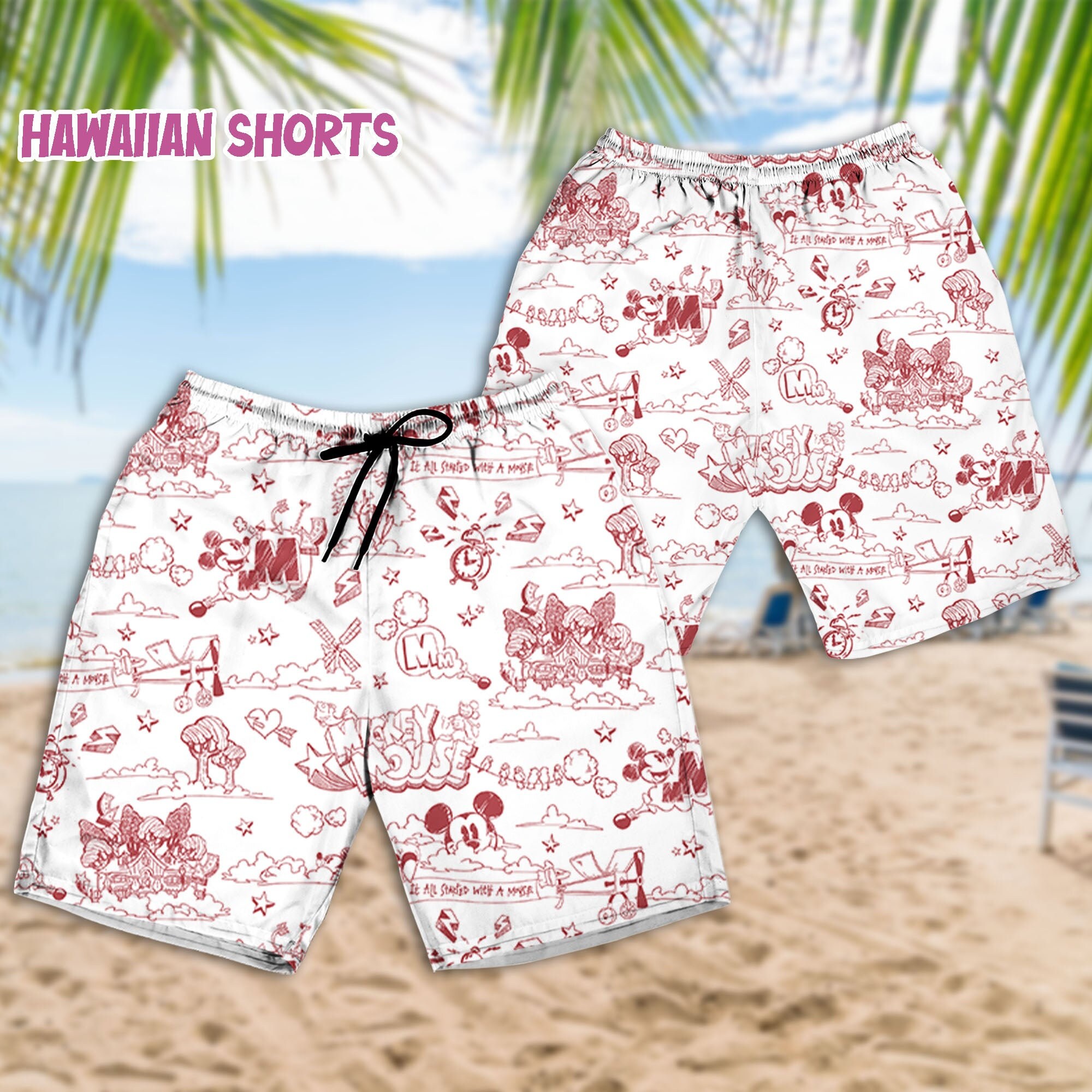 Disney Mickey Vintage Seamless Skecth Pattern sold by Obi-Wan Kenobi ...