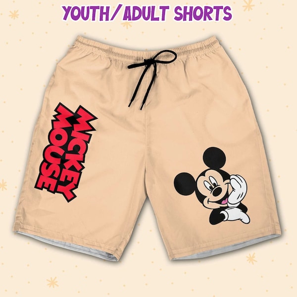 Mickey Mouse Shorts - Etsy