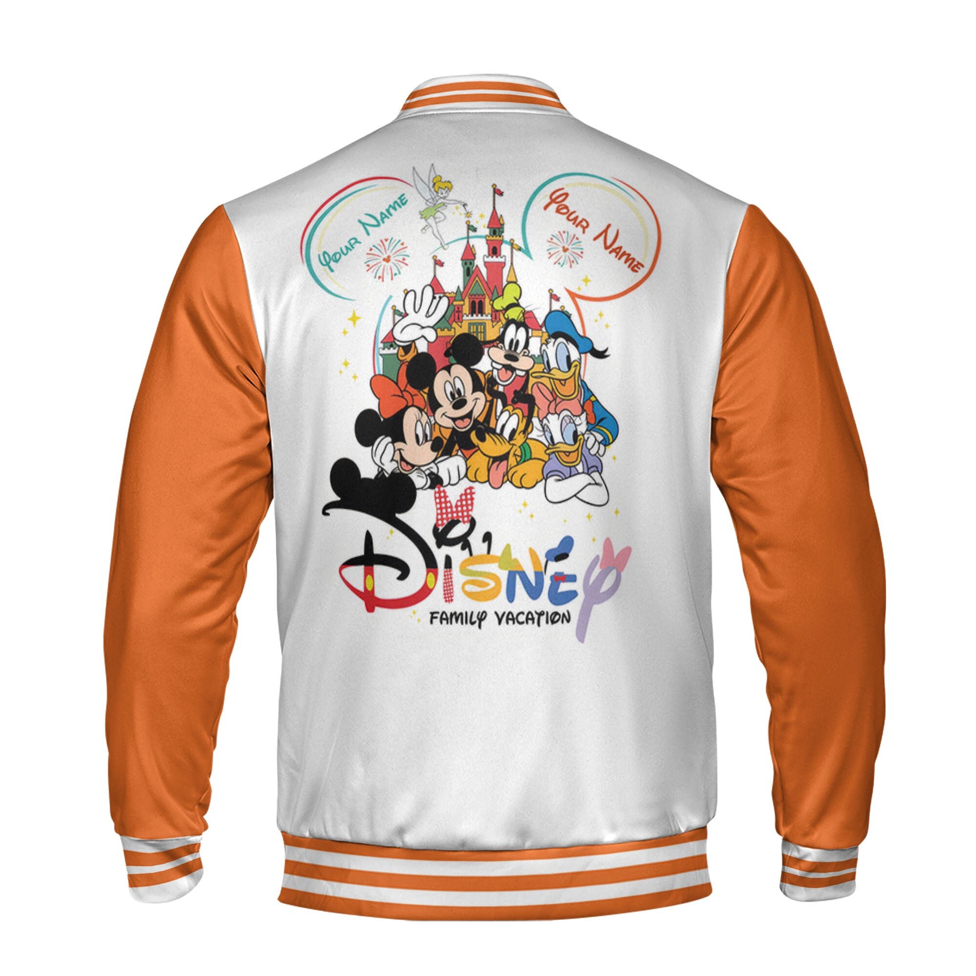 Personalized Disney Family Vacation Goofy Disney Baseball Jacket sold ...