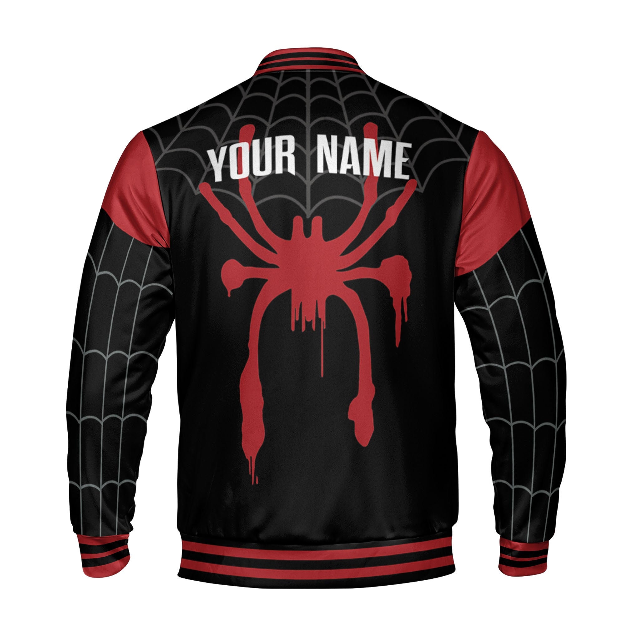 Personalized Spider-Man Miles Morales Baseball Jacket sold by Violant ...