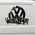 2 X VW Dripping Logo Decals Stickers - Etsy UK