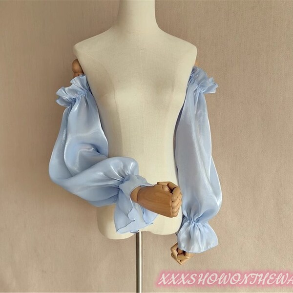 Detachable Blue Sleeves - Etsy