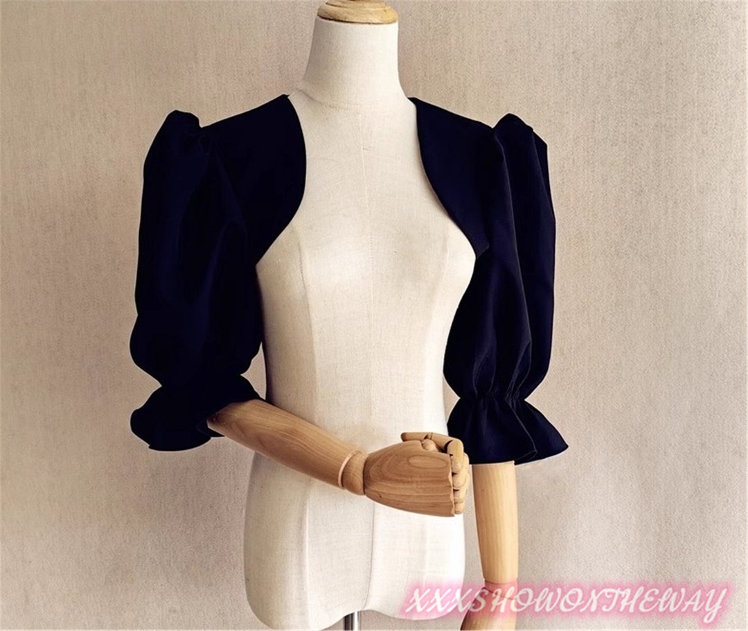Black Satin Sleeves Shawl/detachable Arm Sleeves/prom Dress Sleeves ...