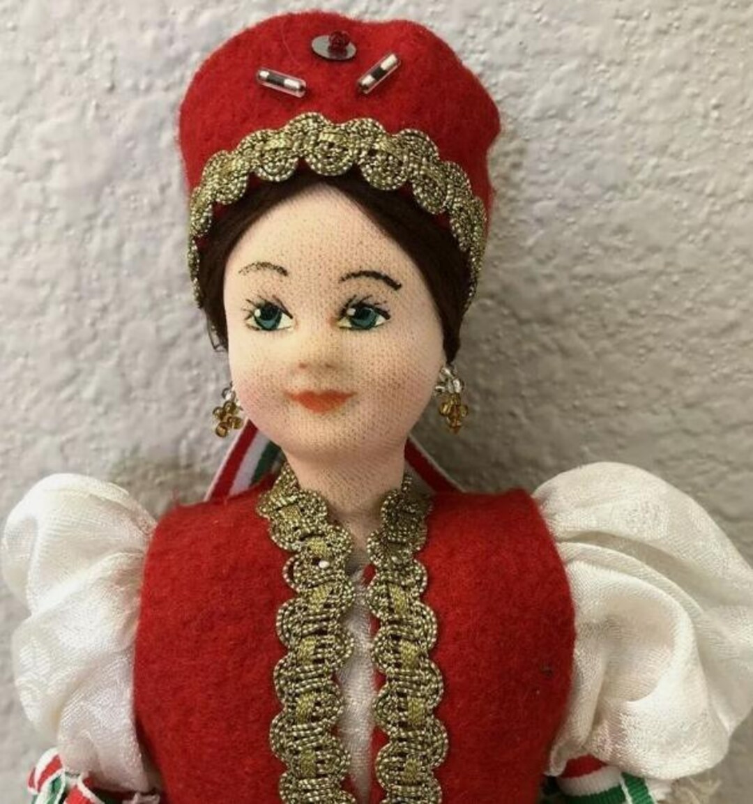 Eva Novak Hungarian Puppet Doll Traditional Dress - Etsy