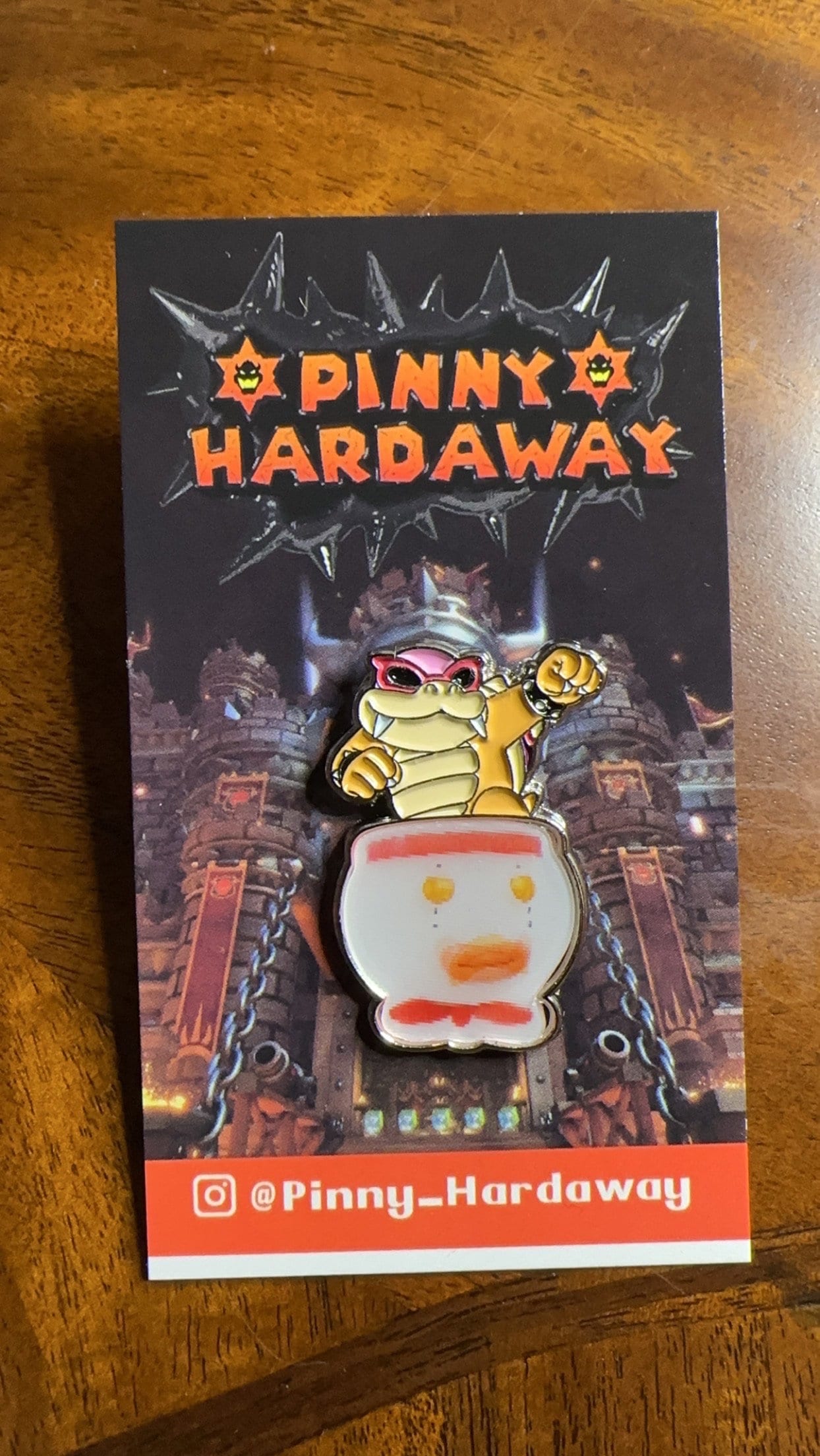 Roy Koopa Holographic Pin - Etsy