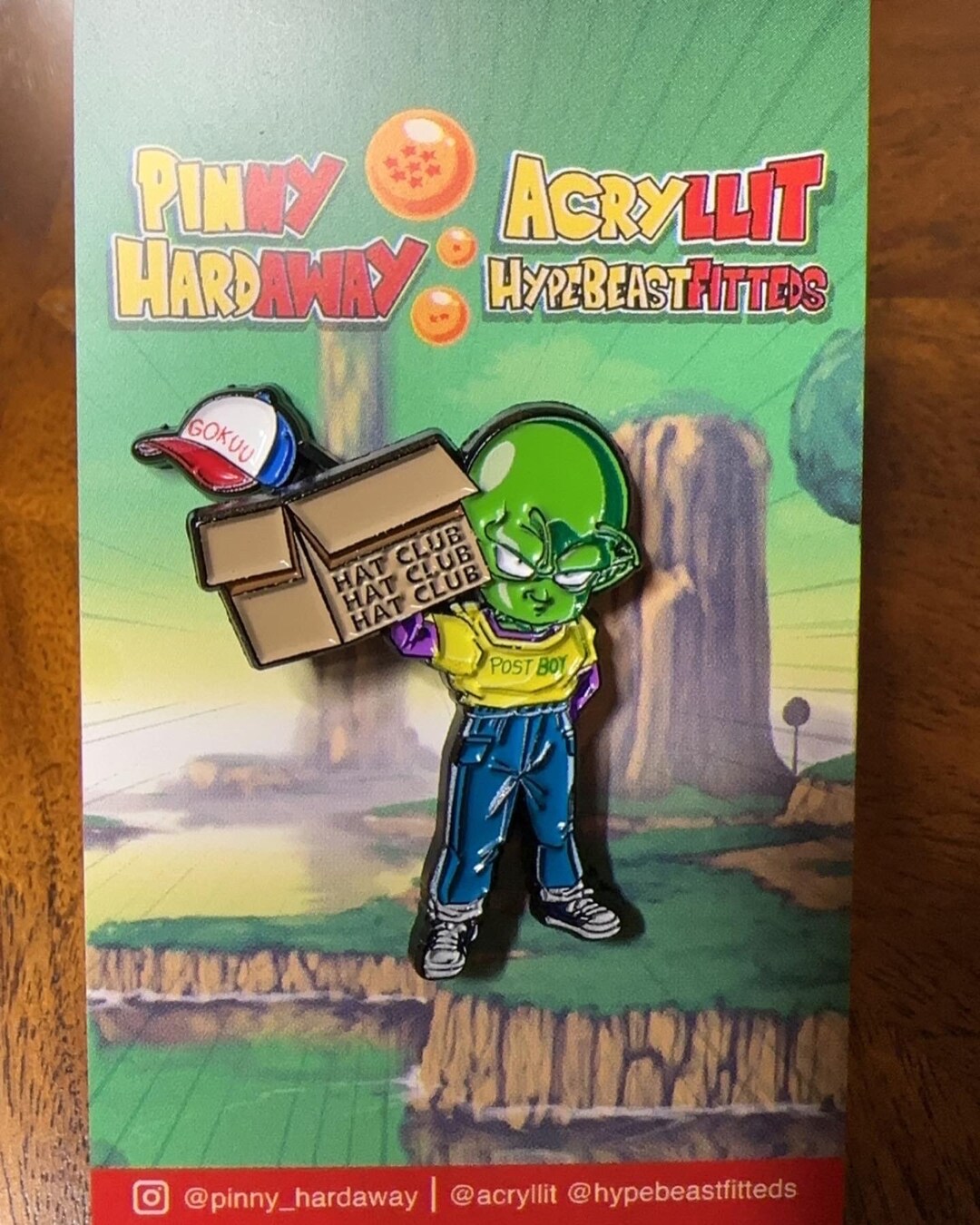 Piccolo Hat Club Slider Pin - Etsy