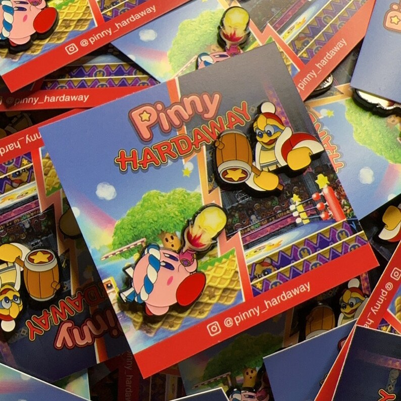 Kirby Vs. King Dedede Pin Set - Etsy