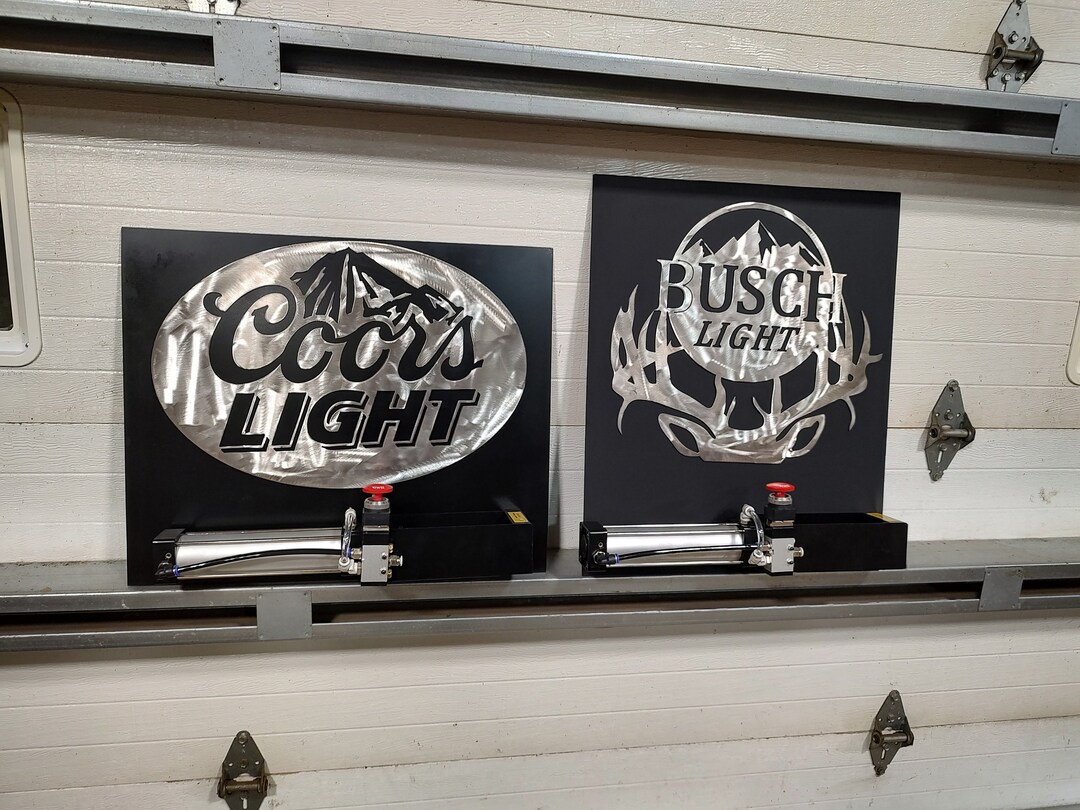 Man Cave Beer Sign and Can Crusher - Etsy