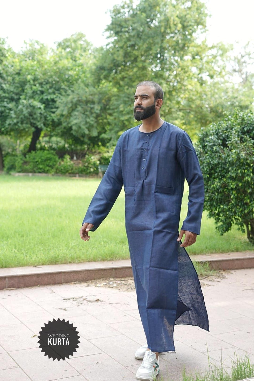 Summer Men's Kaftan, Luxury American Kaftan Men, Men's Kaftan Robe ...