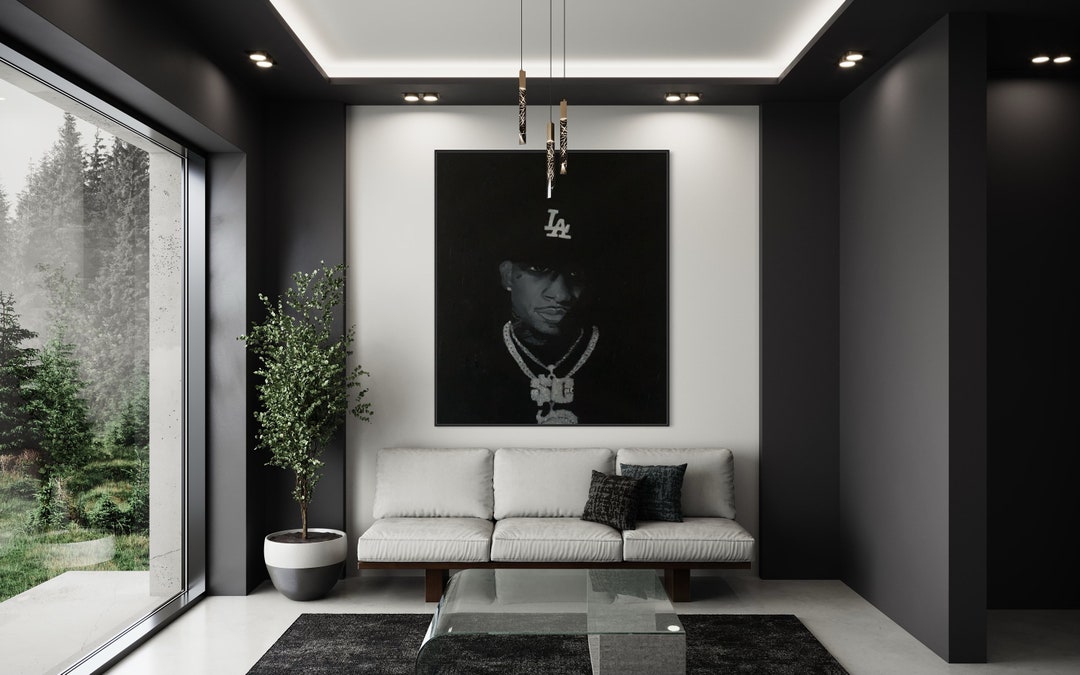 TOOSII PAINTING Music Artist Wall Art - Etsy