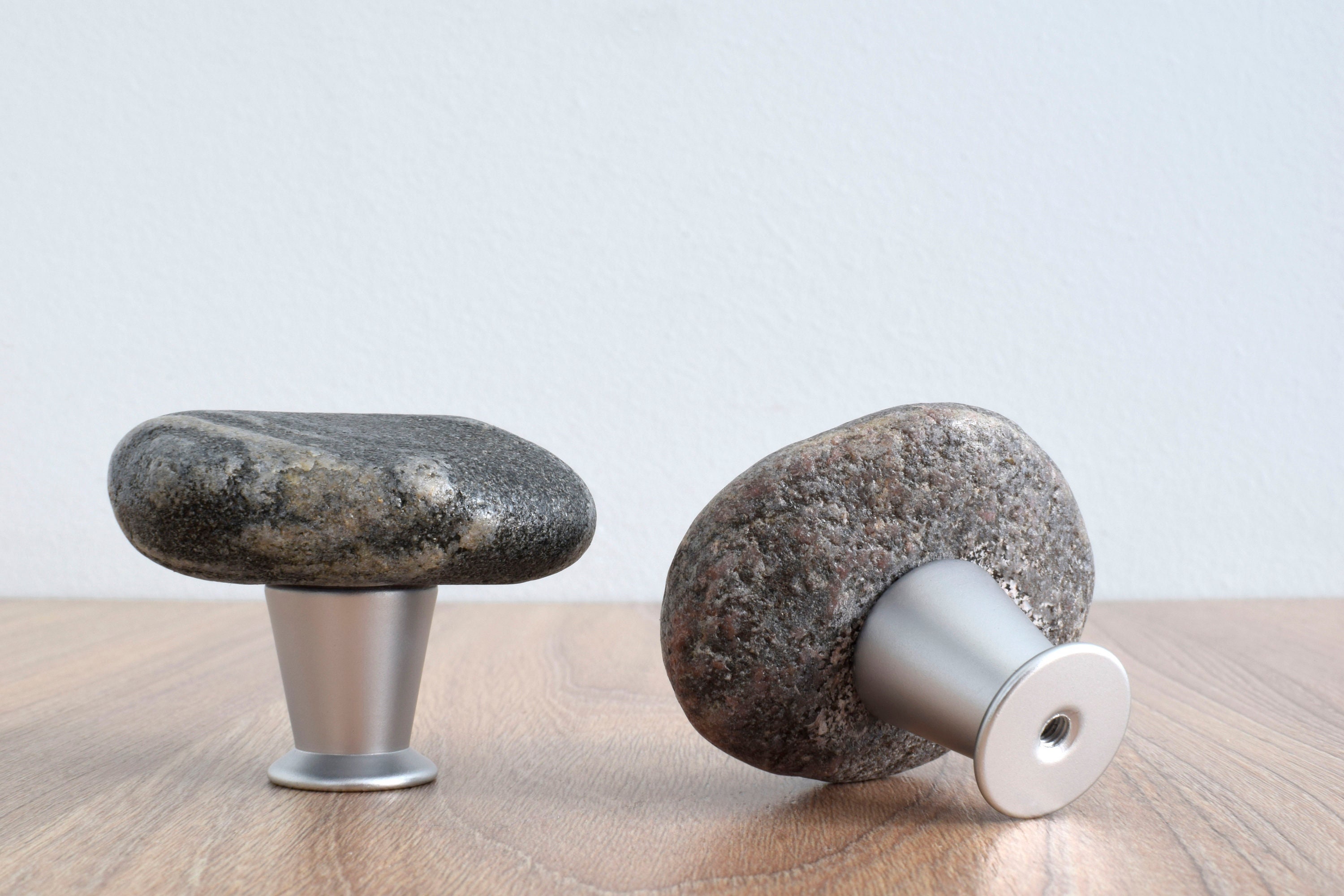 Decorative Stone Pulls, Cabinet Drawer Knobs. Rock Door Knobs for ...