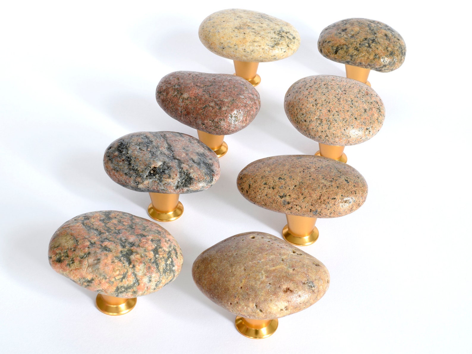 Sea Stone Kitchen Handle, Sea Stone Knobs for Dressers, Cupboards and ...