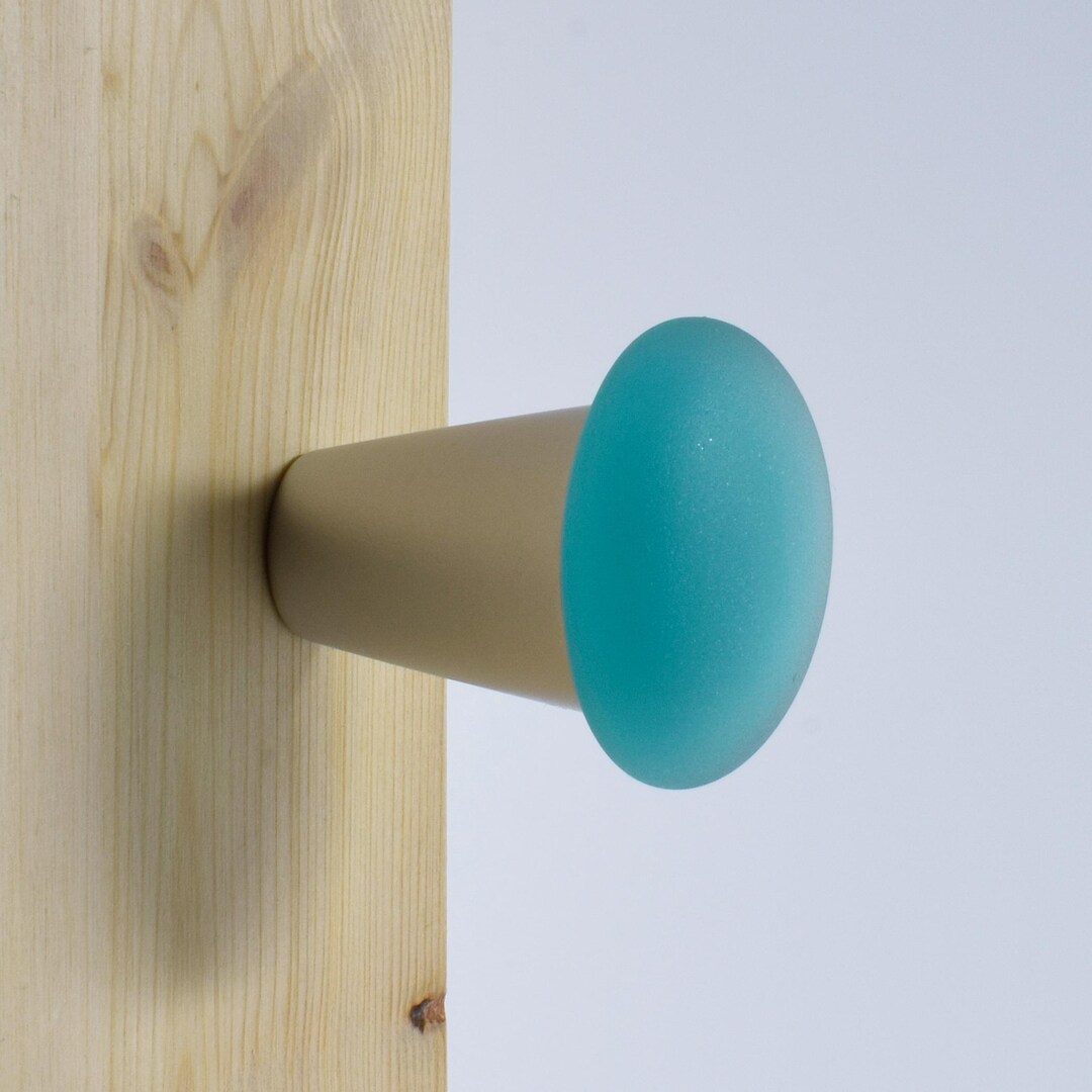 Frosted Glass Knobs for Dressers, Smooth Sea Glass Drawer Pulls ...